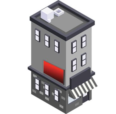 Wall Mounted Sign | Curbside Signs